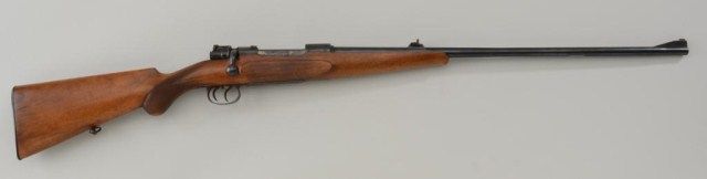 German commercial pre-war Mauser sporting rifle, 9mm cal., 25-1/2 ...