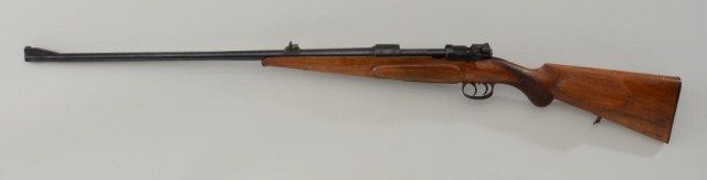 German commercial pre-war Mauser sporting rifle, 9mm cal., 25-1/2 ...