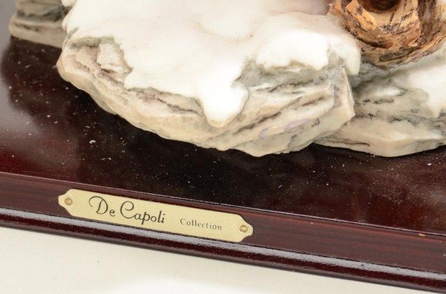 American Eagle cast resin and painted artwork depicting American eagle ...