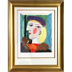 Pablo Picasso, Femme Profile, Lithograph