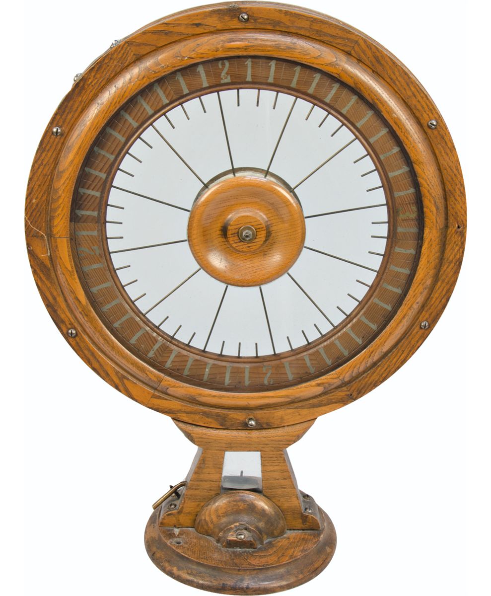 Coin-Op Early Wood & Glass Countertop Fairest Wheel