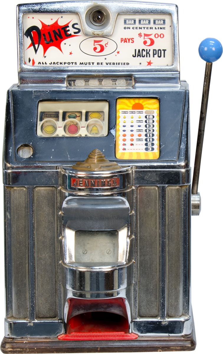 5 Cent Jennings Export Chief "DUNES" Slot Machine