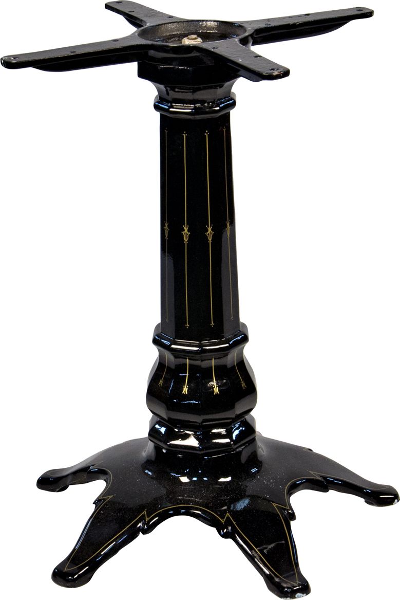 Early Cast-Iron Column Stand/Base