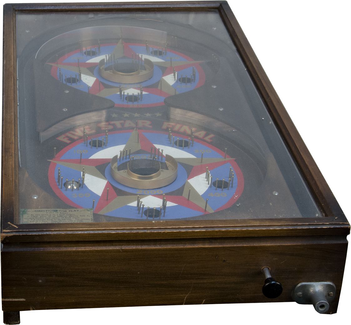 Five Star Final Tabletop Pinball-style Game