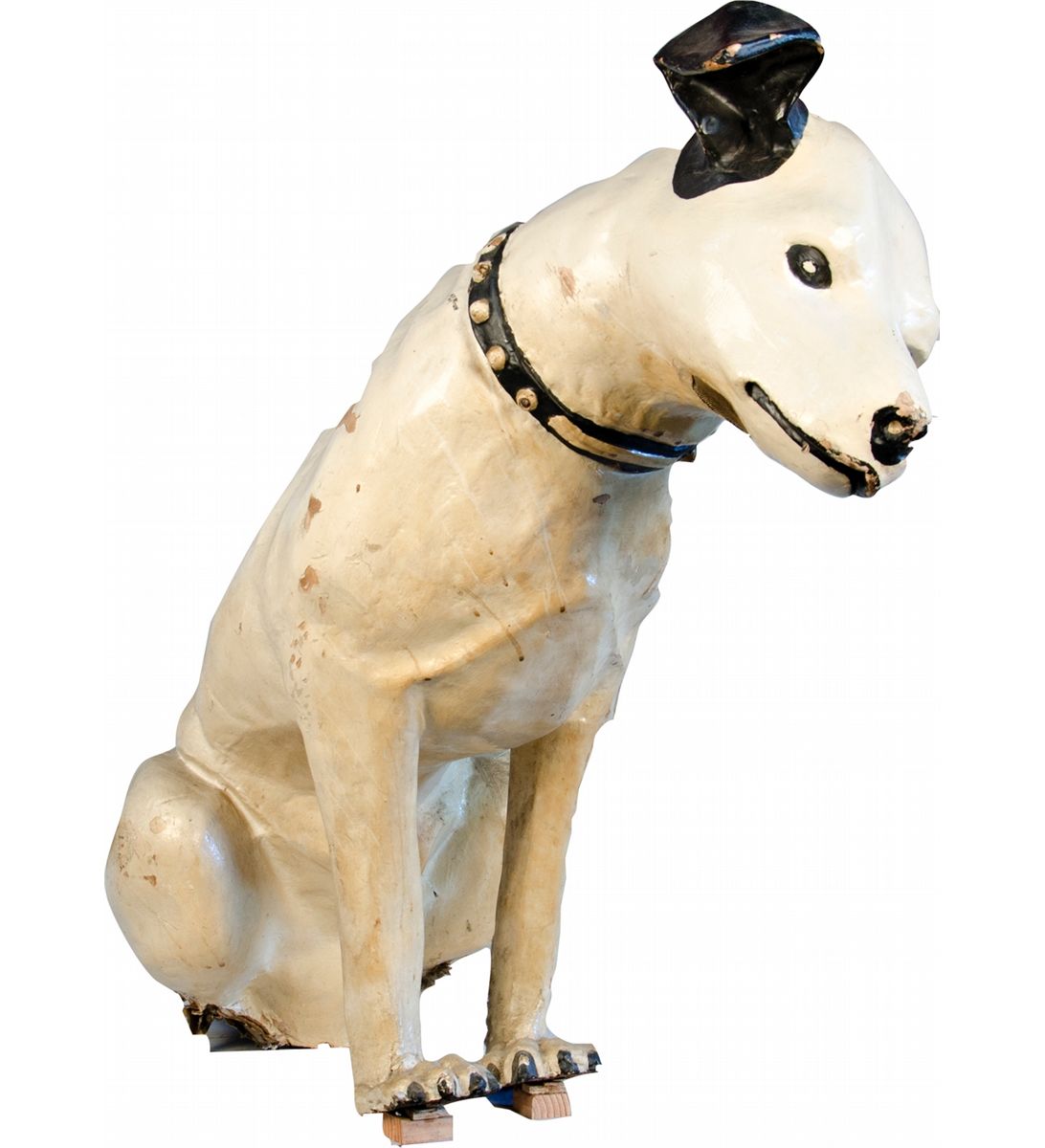 Large "Nipper" RCA Victor Plaster Figural Dog Statue