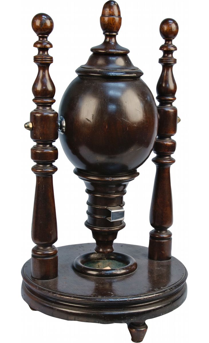 Early H.C. Evans Wooden Keno Goose w/ Numbered Wooden