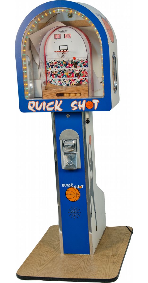 25 Cent Quick Silver "QUICK SHOT" Basketball Skill