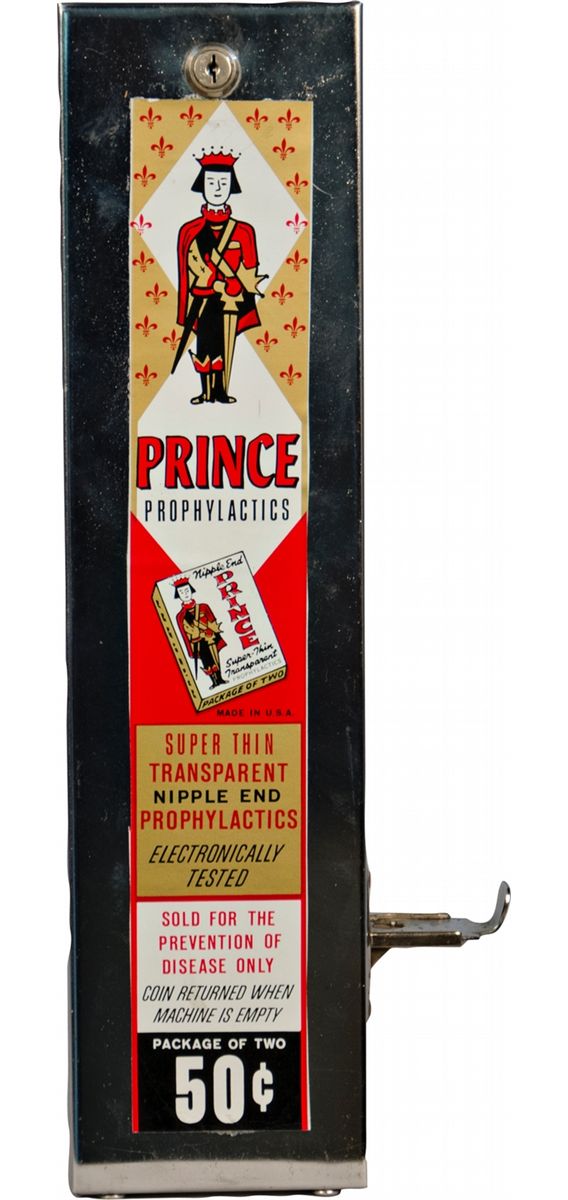 50 Cent Prince Prophylactics Vending Machine