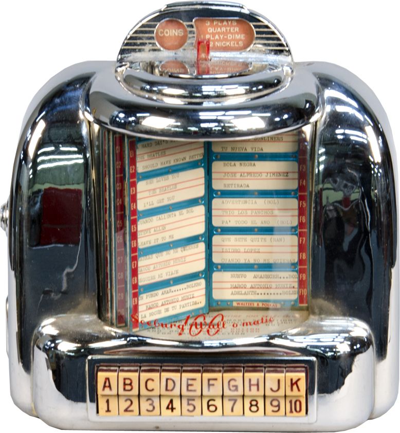 Seeburg 100 Wall-O-Matic Remote Jukebox Song Selector
