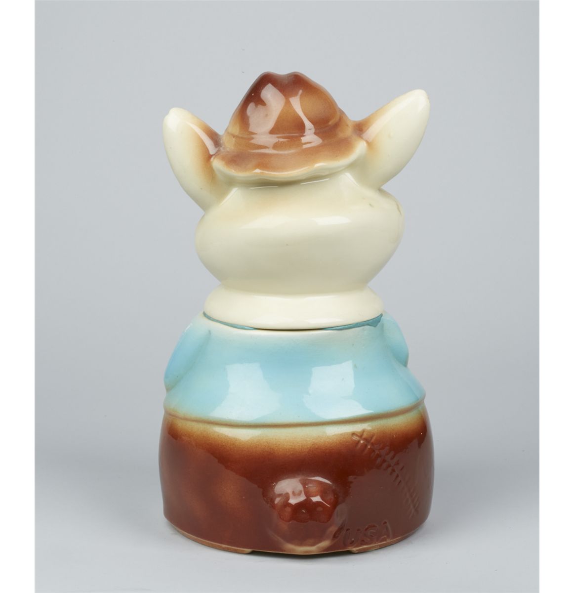 American Bisque Mr. Rabbit Ceramic Cookie Jar