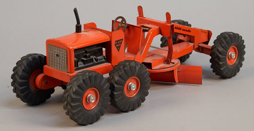 NY-Lint Road Grader Metal Toy