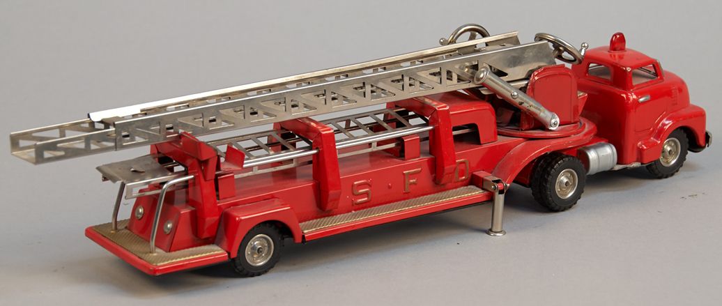 "S.F.D. Aerial Extension Ladder GMC Fire Truck"