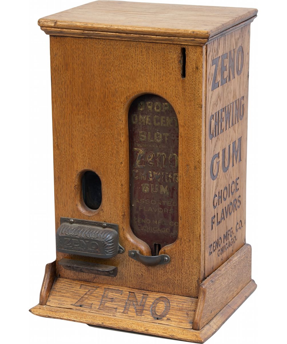 1 Cent Zeno Chewing Gum Countertop Vending Machine