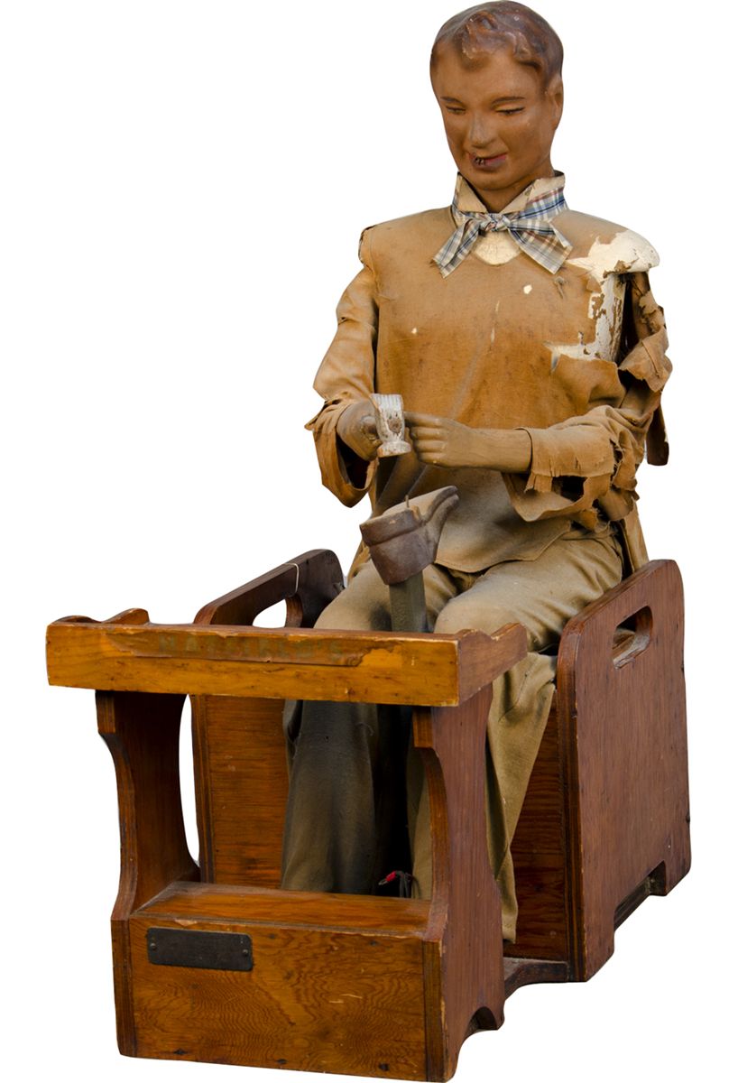 Prototype Shoe Cobbler Automaton By Nelson & Wallace Co