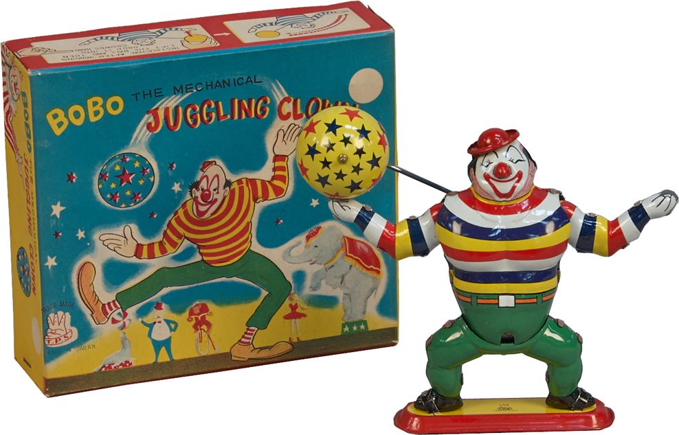 BoBo The Mechanical Juggling Clown