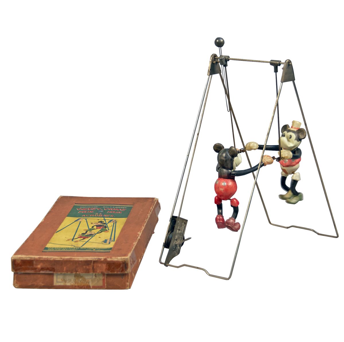 Mickey Mouse & Minnie Mouse As Acrobats