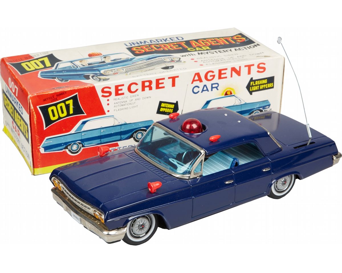 Unmarked Secret Agents Car
