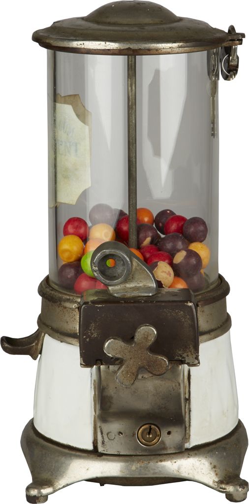 1 Cent Hance Rex Gumball Countertop Vending Machine