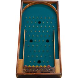 Vintage Wooden Tabletop Mechanical Pinball Game