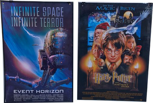 Lot of 2 Double-Sided Movie Posters: