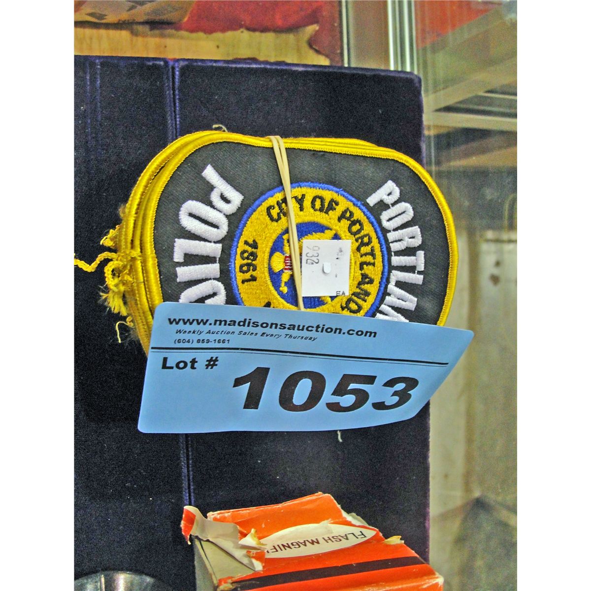 Lot of 23 portland police sew on patches