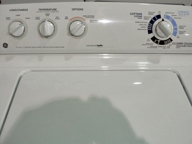 GE 14 cycle commercial quality washing machine