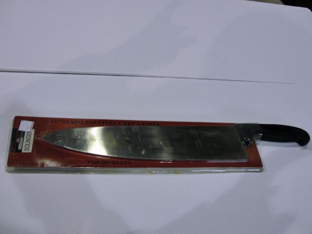 New solingen stainless steel chefs knife