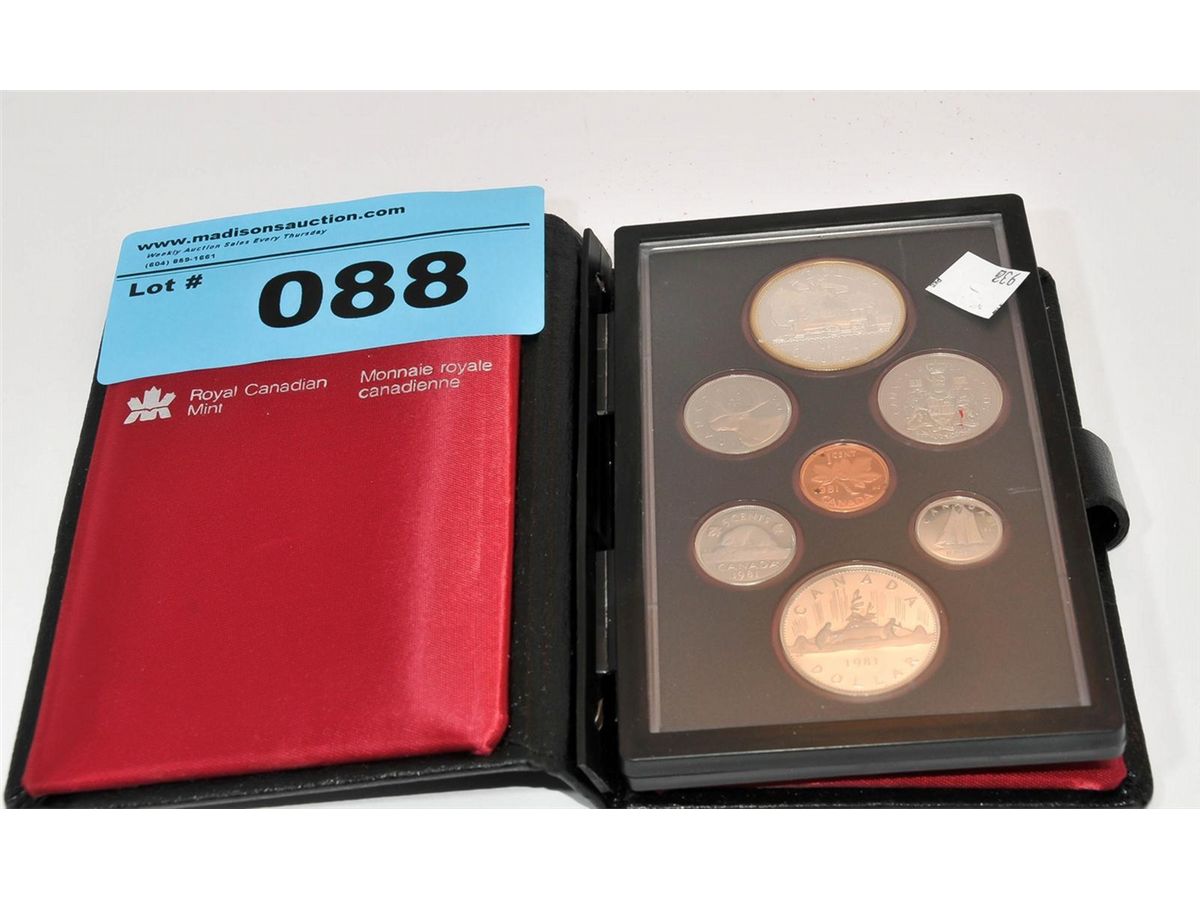 1981 royal canadian mint coin set