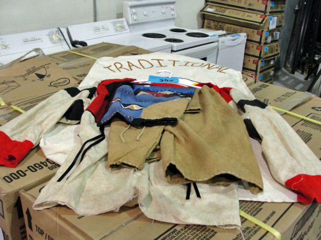 Traditional first nations dancers costume