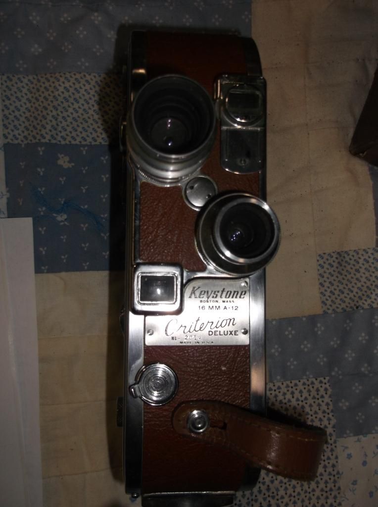 Keystone 16MM Movie Camera in Case Model A 12 With 1.9 Lens