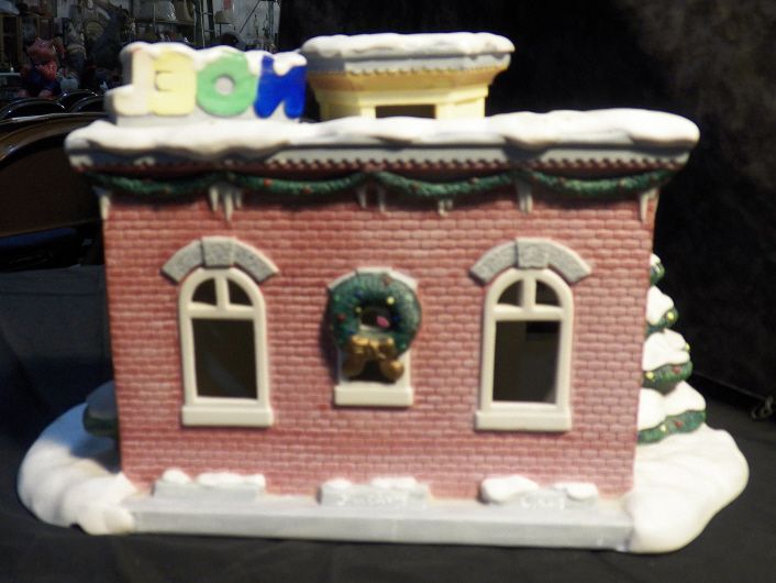 Garfield Christmas Village The Court House by Garfield Creator Jim Davis
