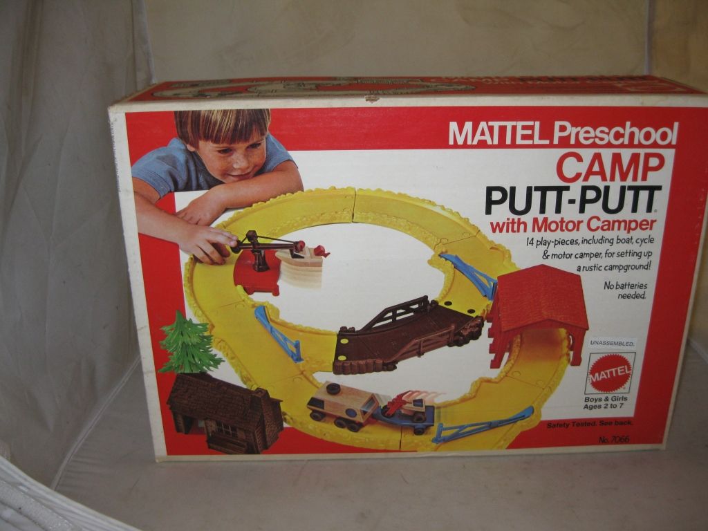Mattel Preschool Camp Putt-Putt with Motor Camper Ages 2 to 7