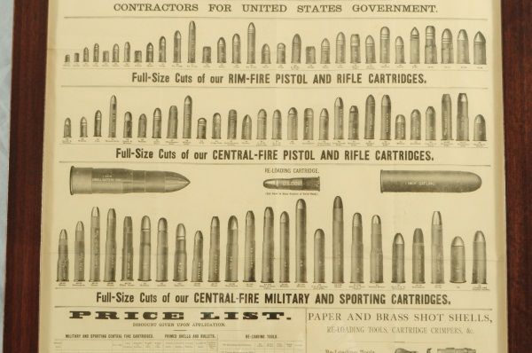 US Cartridge Co. Advertising Poster New Orleans La