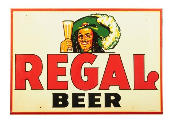 Regal Beer Porcelain Sign New Orleans, La.