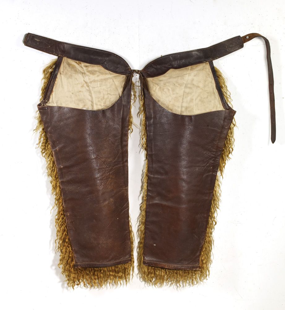 Hermann H Heiser Gold Wooly Chaps