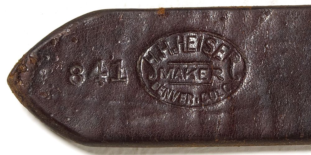 Hermann H Heiser Gold Wooly Chaps