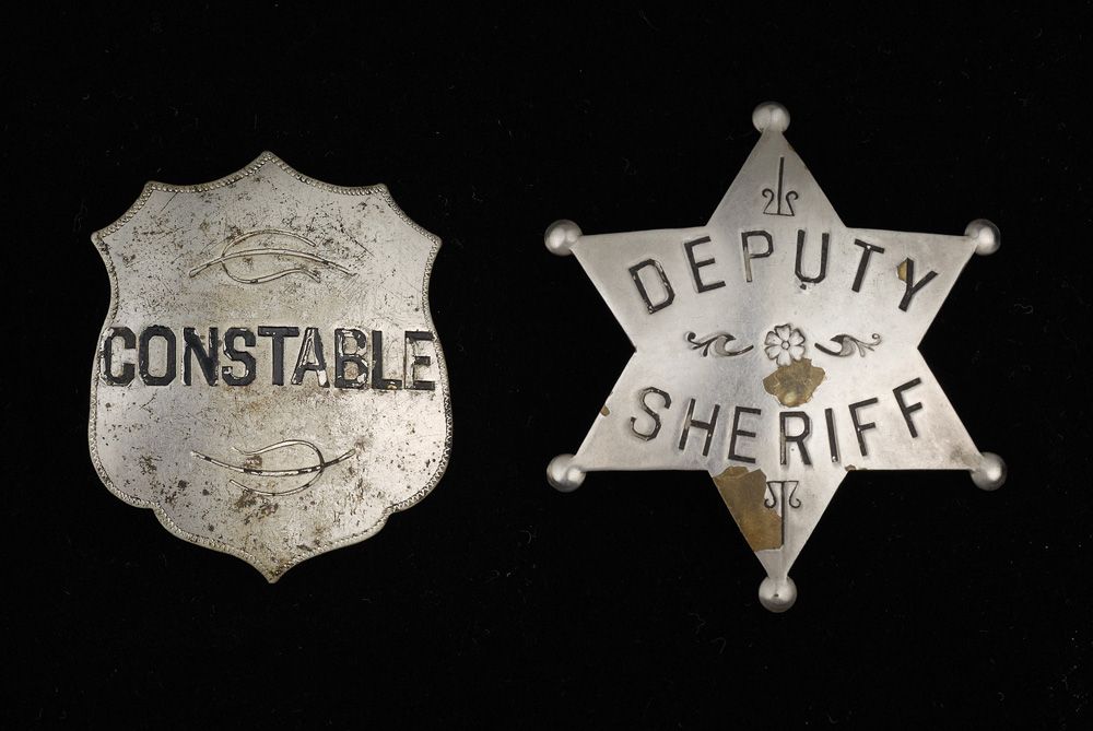 Deputy Sheriff & Constable Badges