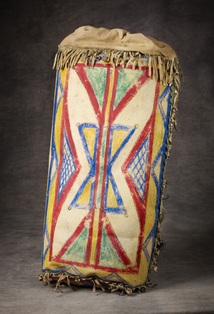 Two Northern Plains Parfleche Containers