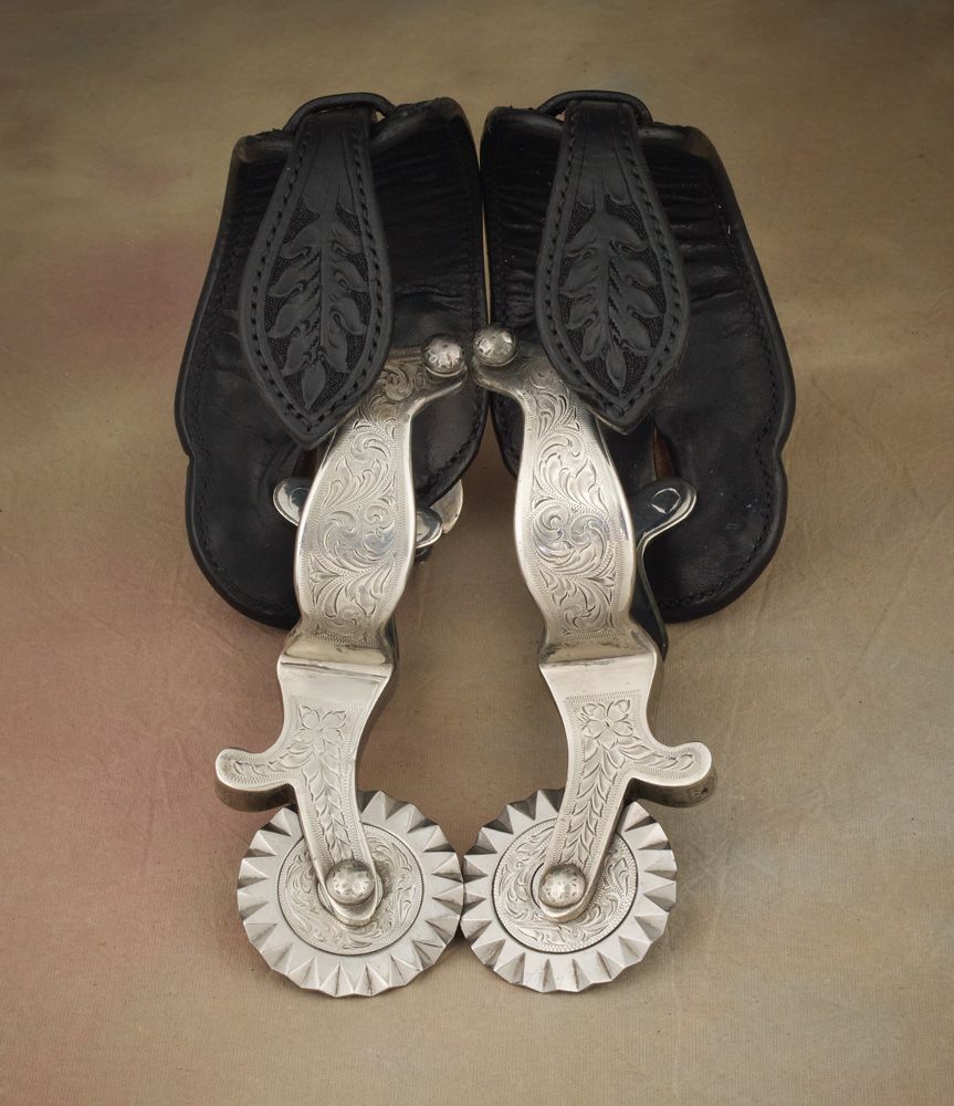 Edward H Bohlin 1950s Parade Spurs