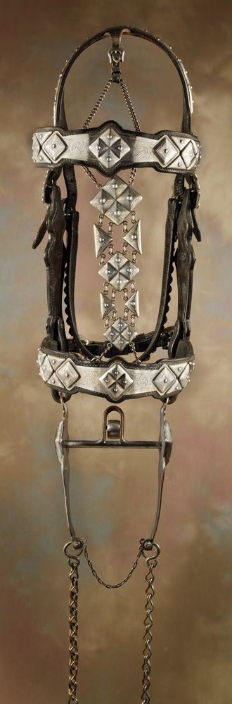 Edward H Bohlin Cluster Special Sterling Silver Parade Saddle
