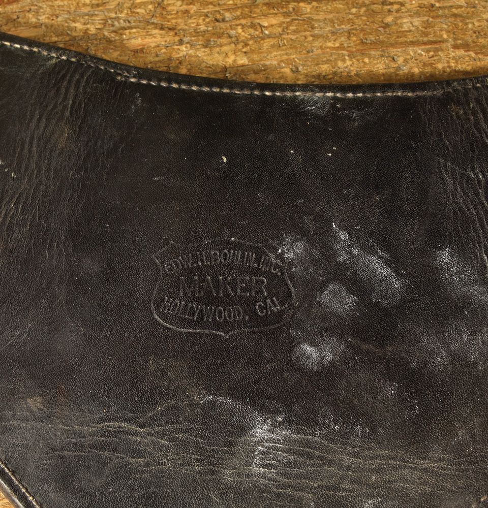 Edward H Bohlin Cluster Special Sterling Silver Parade Saddle