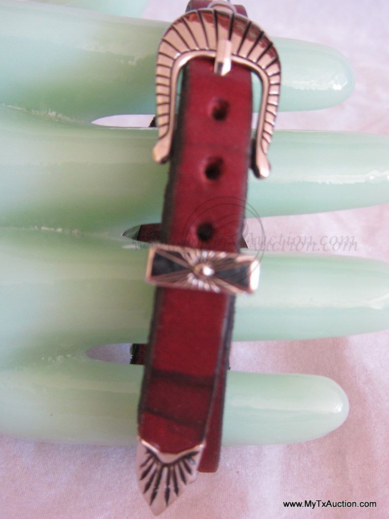 Western Natural Leather Watch Band