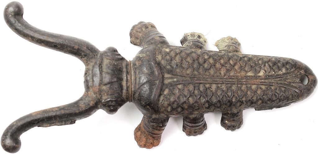 Original cast iron beetle boot jack