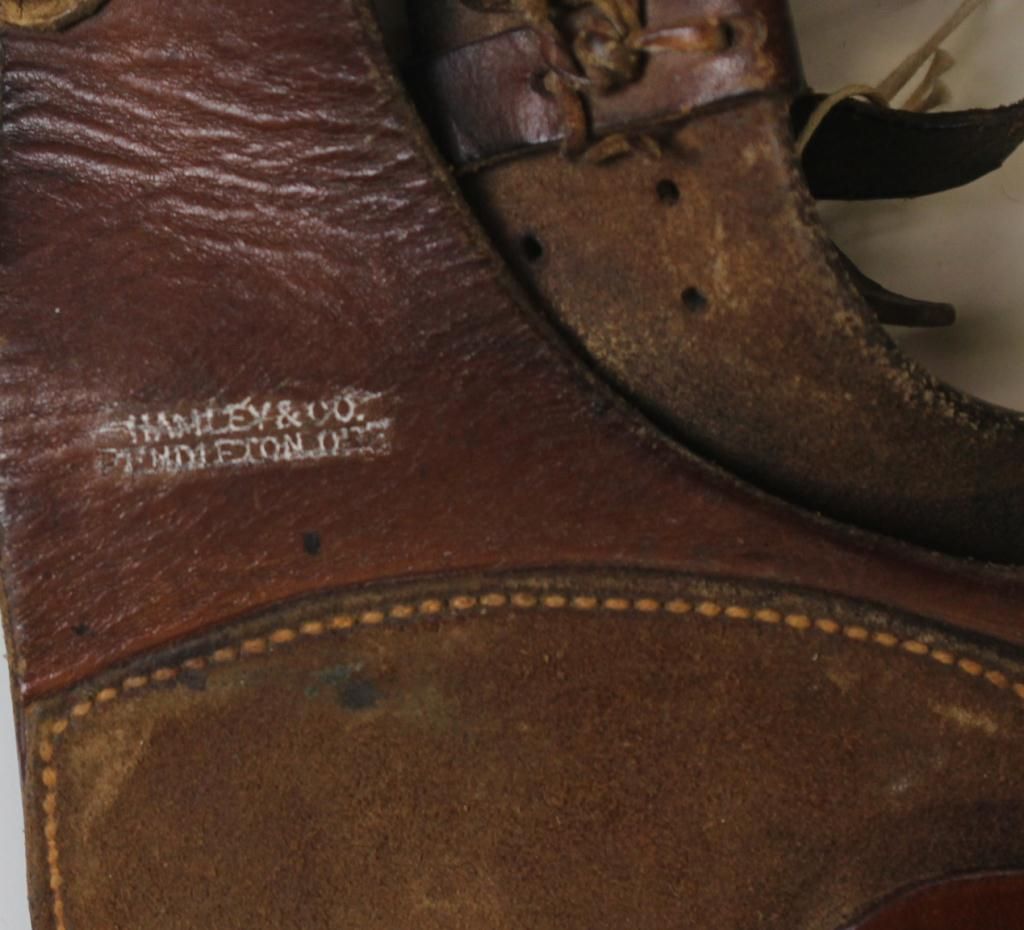 Hamley stamped leather shoulder holster