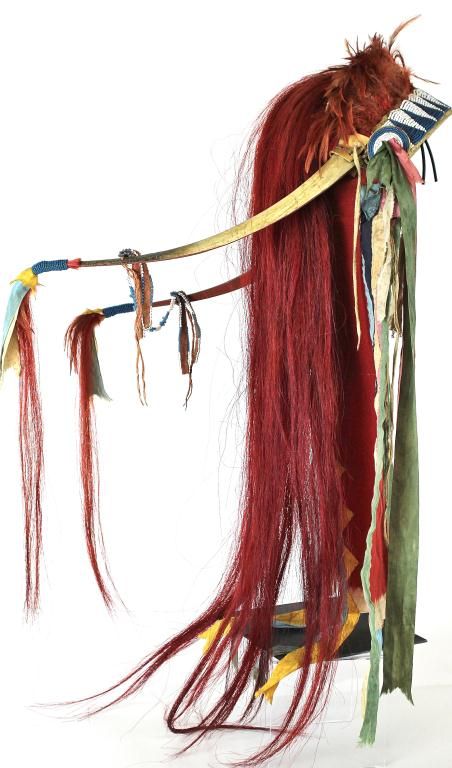 Blackfoot split horn bonnet