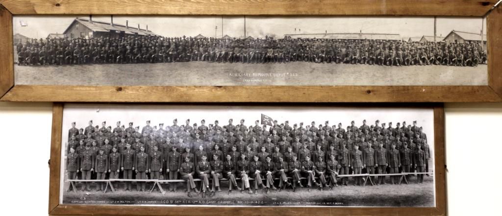 Collection of 2 military yard long photos