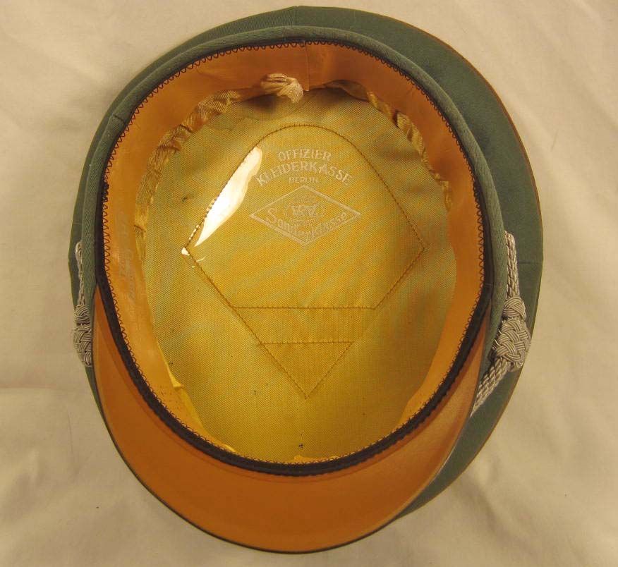GERMAN NAZI WAFFEN SS CONCENTRATION CAMP OFFICERS VISOR CAP