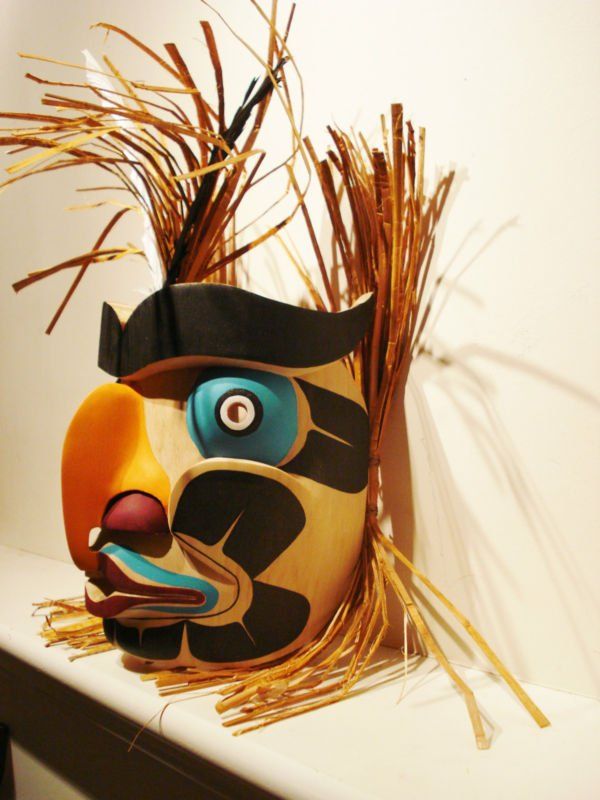 Northwest Coast Native Art GROUSE MASK
