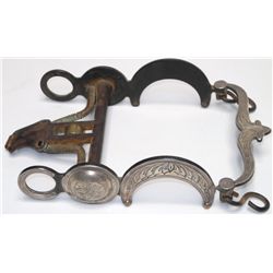 Ron Bliss Crescent California Spade Bit silver