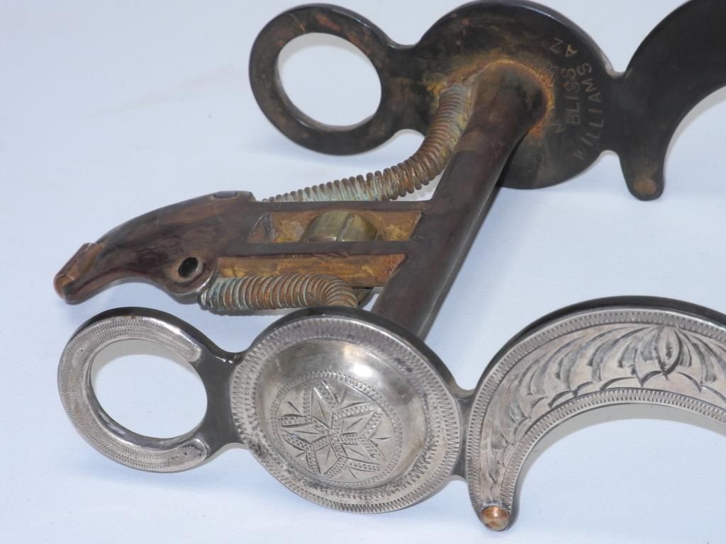 Ron Bliss Crescent California Spade Bit silver